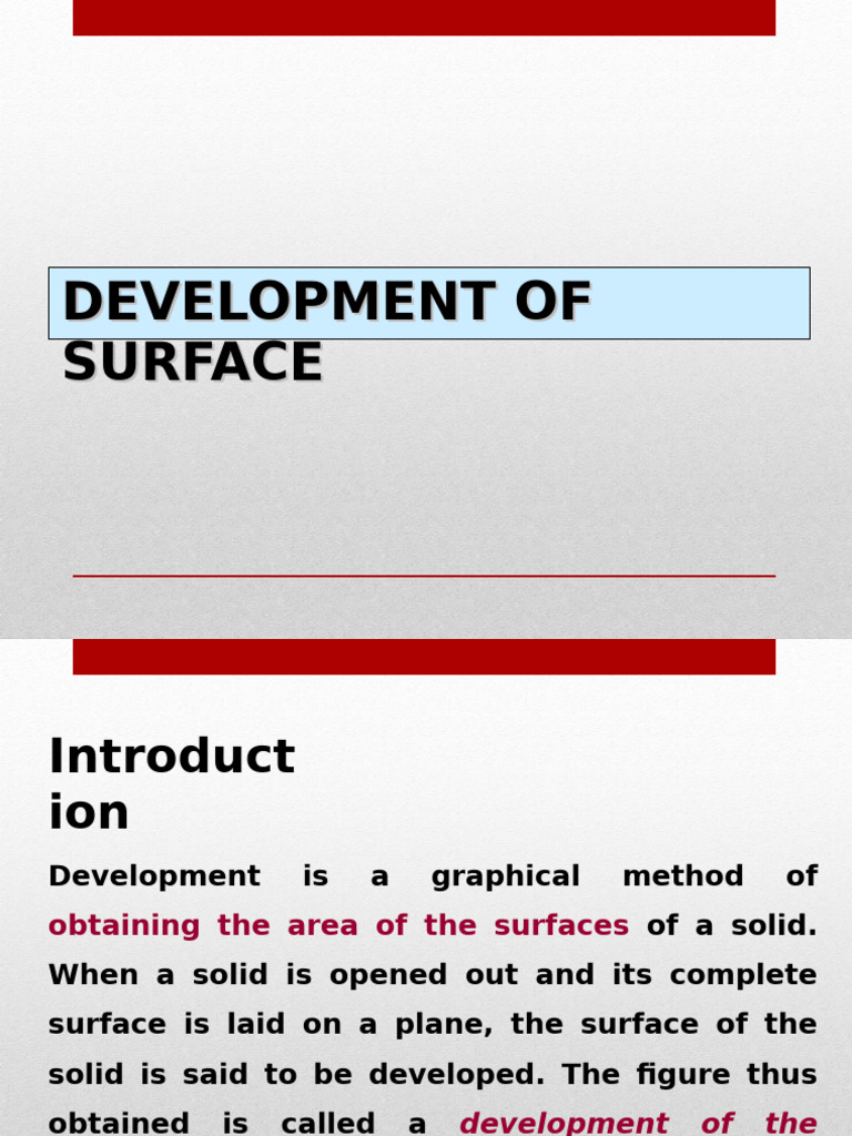 Surface Development of Solids Guide | PDF | Euclidean Geometry ...