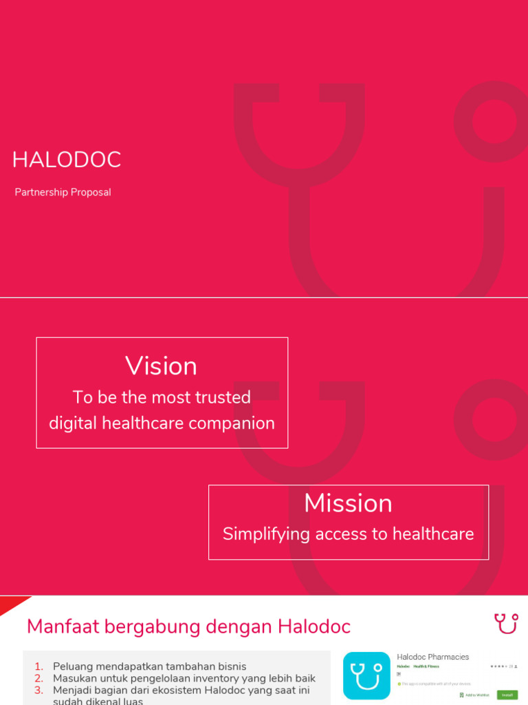 N Partnership Halodoc - Pharmacy | PDF