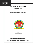 Modul Ajar Ipas Kelas Vi - Rangka, Sendi Dan Otot | PDF