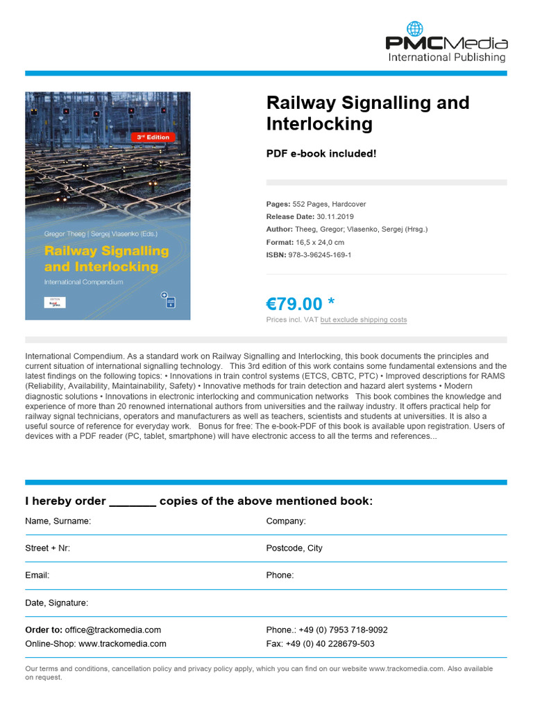 Railway Signalling and Interlocking Guide | PDF | Books | Computing