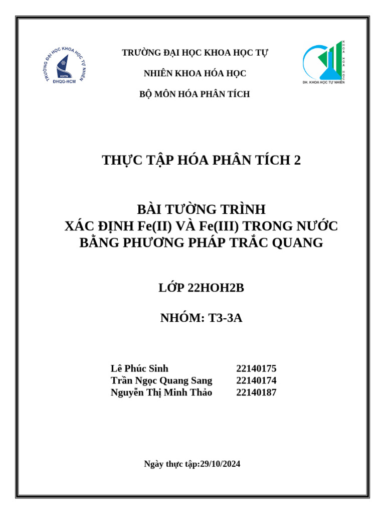 T3-3A - TRẮC QUANG - 29.10.24 | PDF