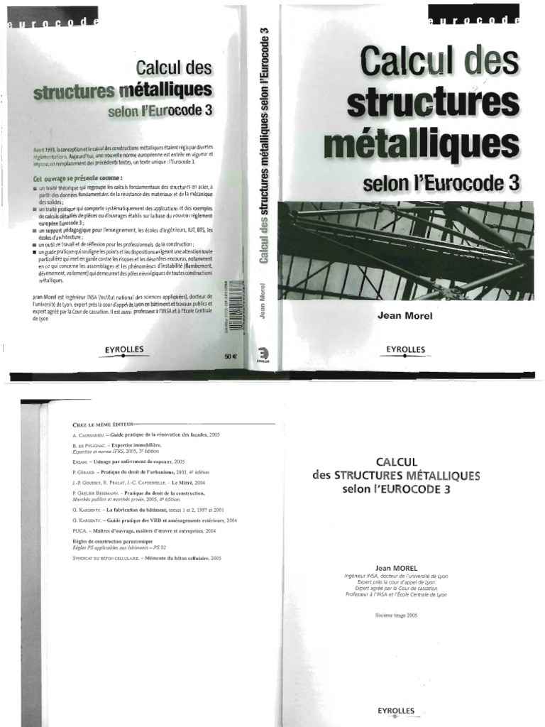 Calcul Des Structures Metalliques Selon 3 | PDF