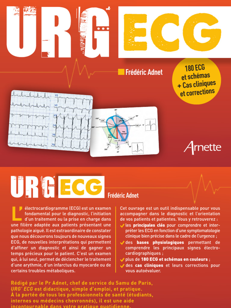 Urg Ecg 2024 | PDF | Électrocardiographie | Potentiel d'action