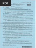 Standard FDW Employment Contract Template | PDF | Employment | Salary