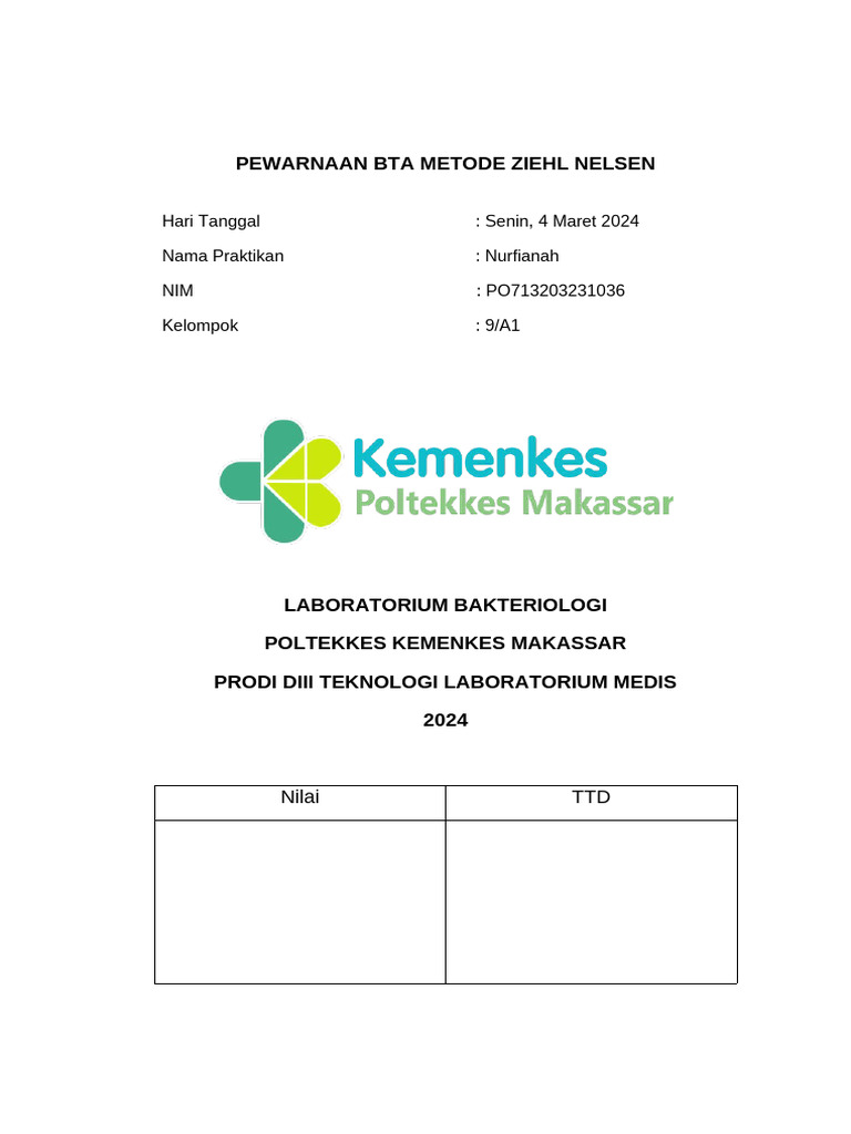 BTA Bakteri | PDF | Kesehatan Holistik | Sains & Matematika