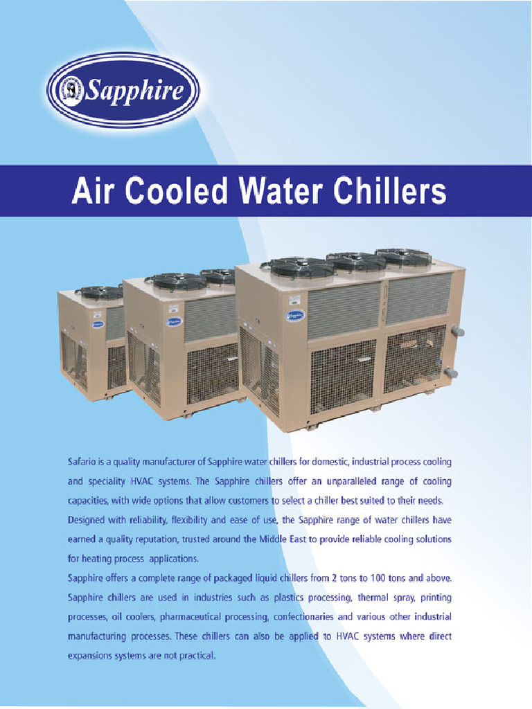 Safario Chiller Catalogue | PDF