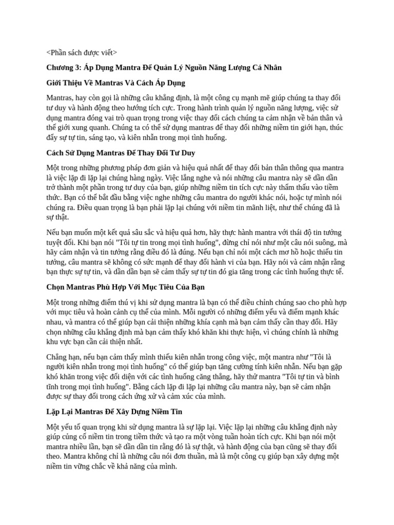 Mantra 3 | PDF