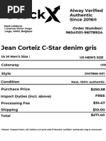 Gucci Invoice Template | PDF | Invoice