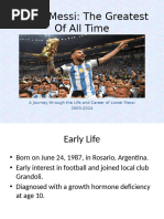 Messi: Life, Career, and Impact | PDF | Lionel Messi | Sports