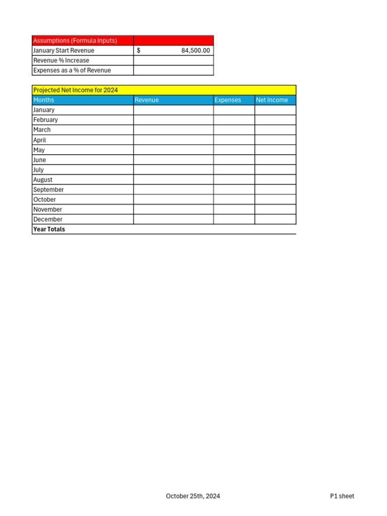 Tia Excel File | PDF | Finance & Money Management