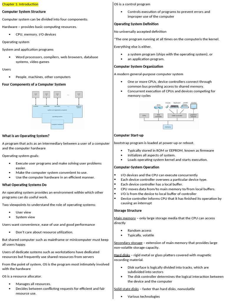 Operatingsystems | PDF | Operating System | Computer Data Storage