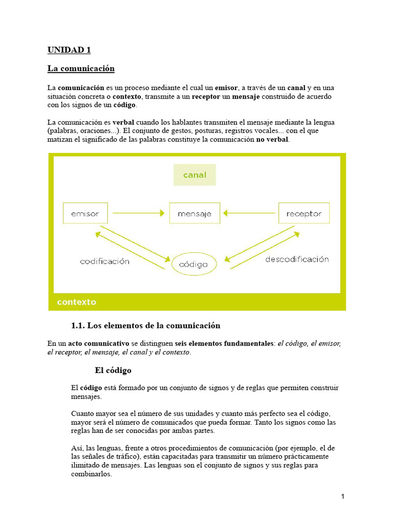Lengua Unidades 1 5 Textos 1bach | PDF | Narración | Comunicación