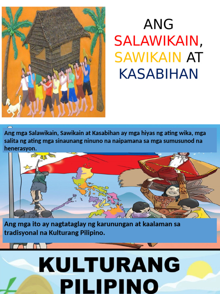 New Fil 8 Salawikain | PDF