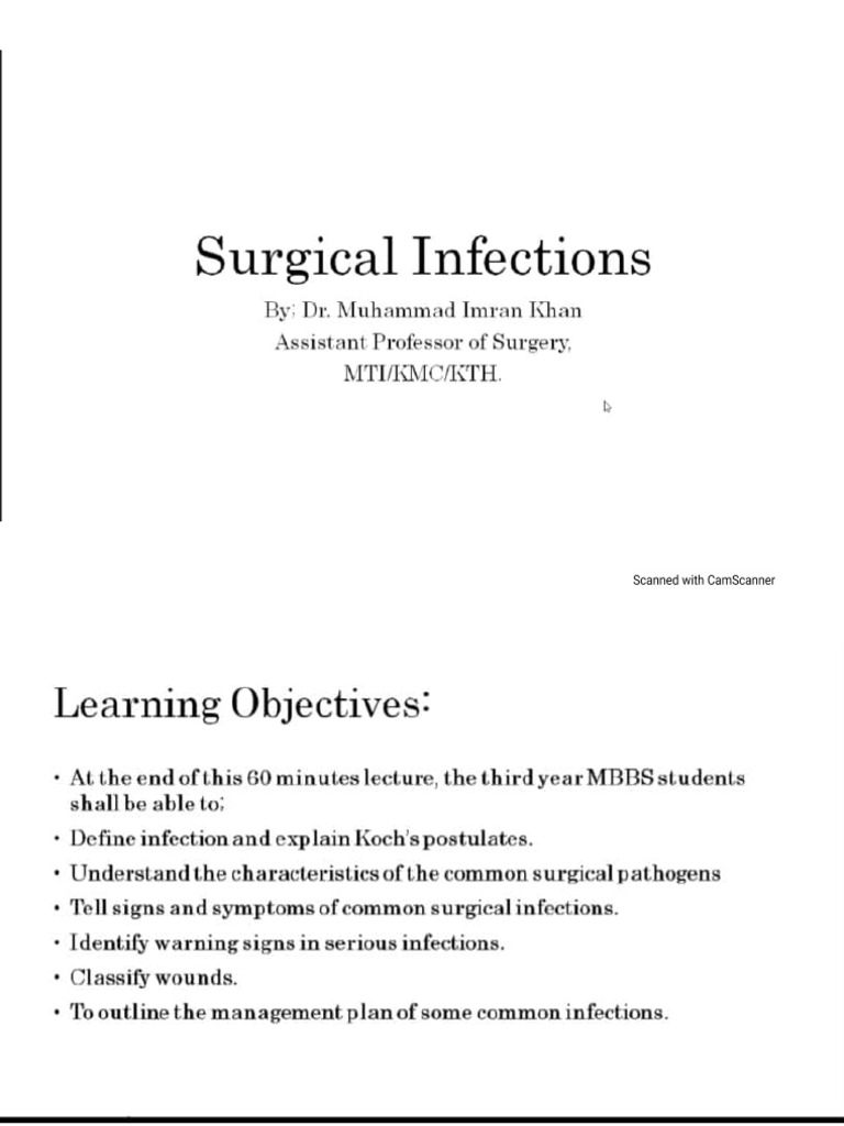 Surgical Infections | PDF