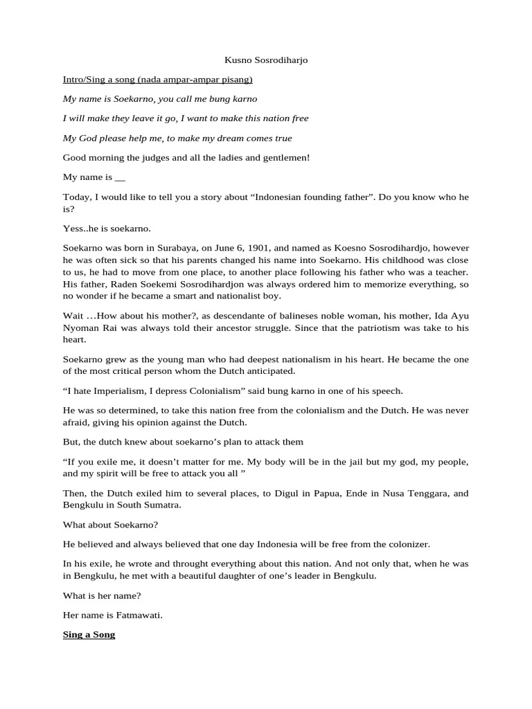 Story Telling Pdf Indonesia