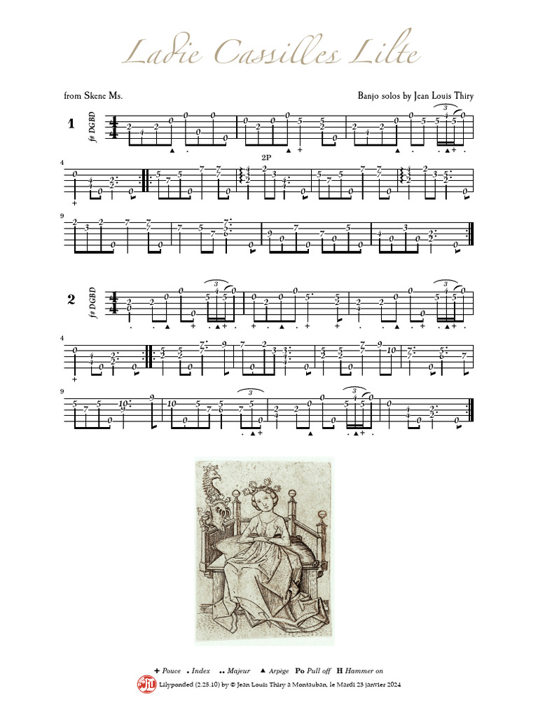 Ladie Cassilles LiltTAB | PDF