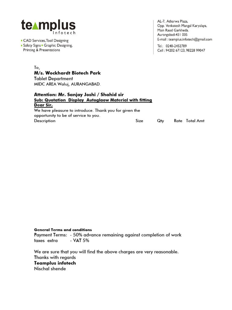 Teamplus Infotech | PDF