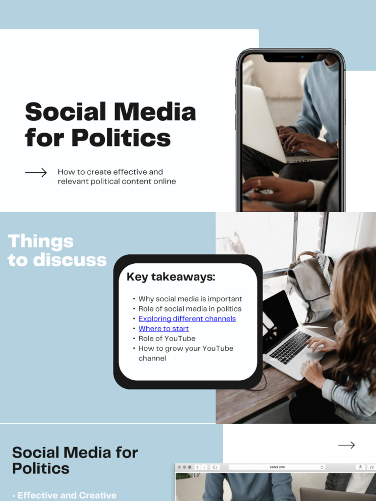 Social Media For Politics | PDF