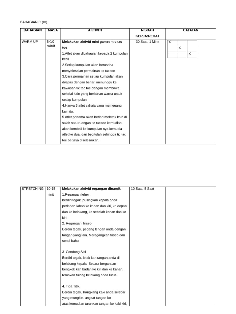 Senaman Jengket Kaki dalam Latihan | PDF
