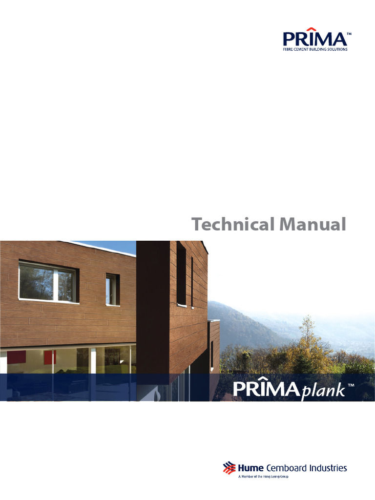 PRIMA TechnicalManual - Plank FA AUS | PDF | Framing (Construction) | Wall