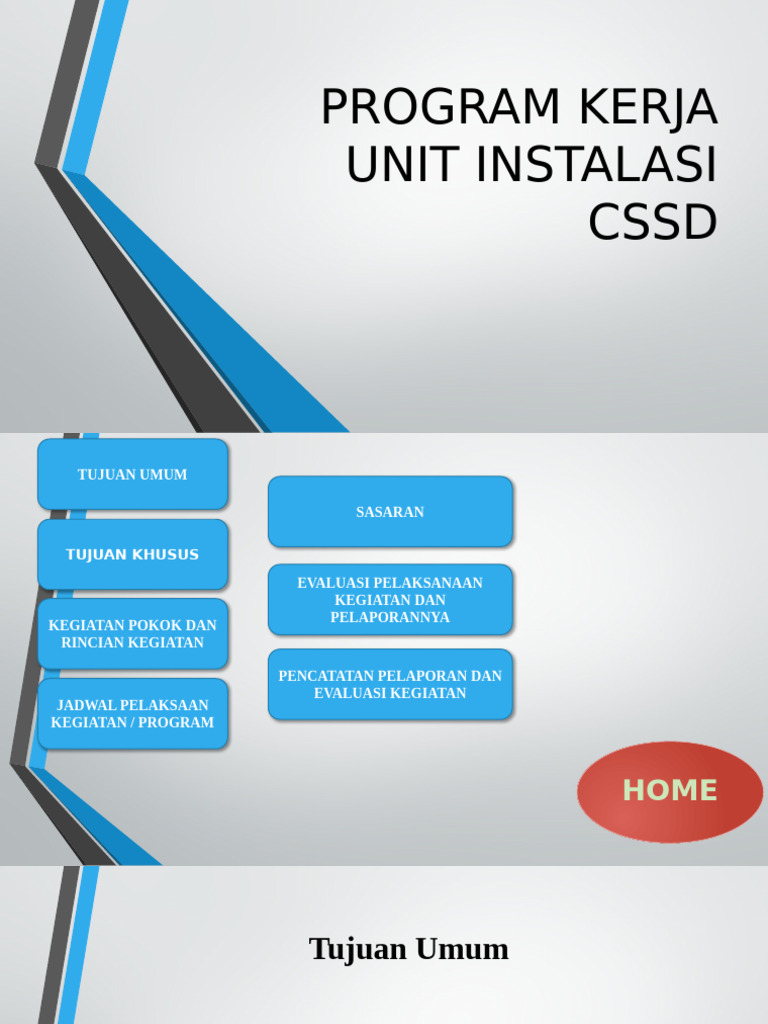 Program Kerja Unit Instalasi CSSD | PDF | Teknologi & Rekayasa