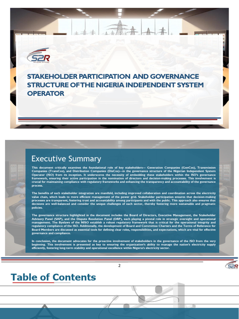 An Updated Proposed Niso Governing Structure - A Sequel | PDF ...