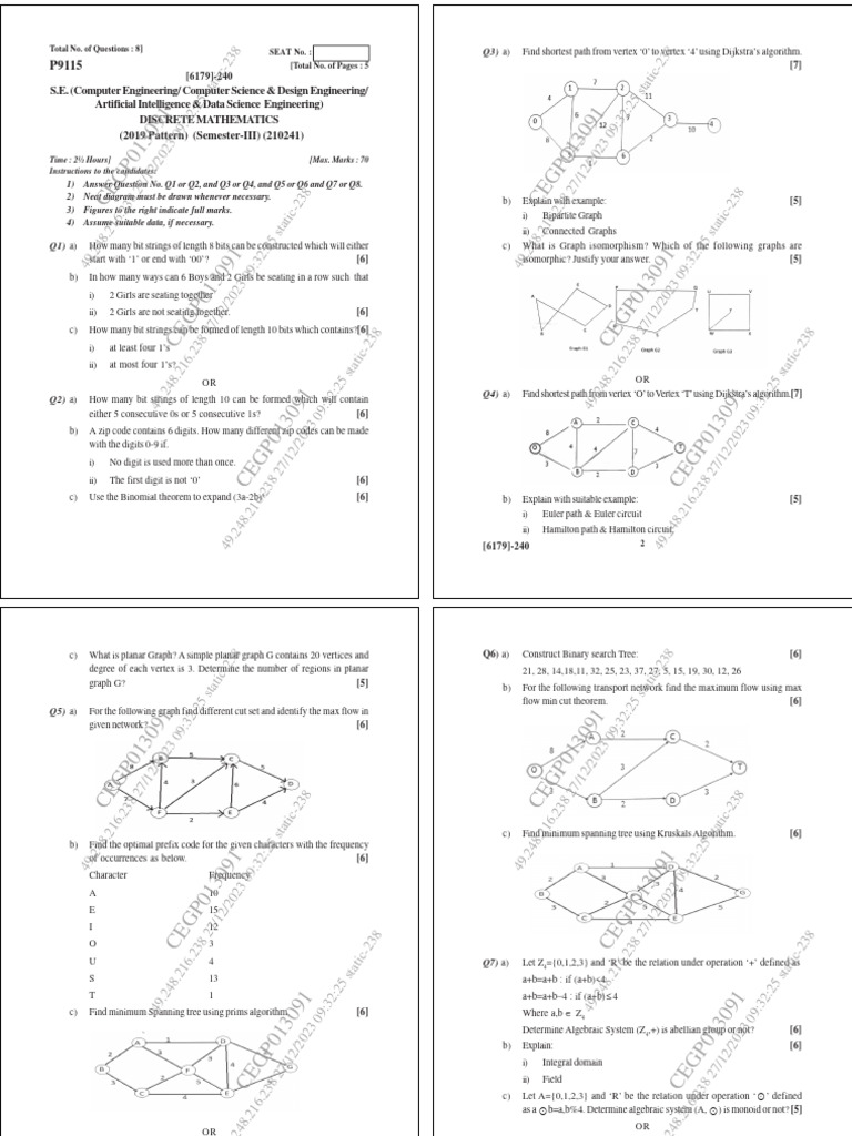 dm | PDF | Computational Complexity Theory | Combinatorics