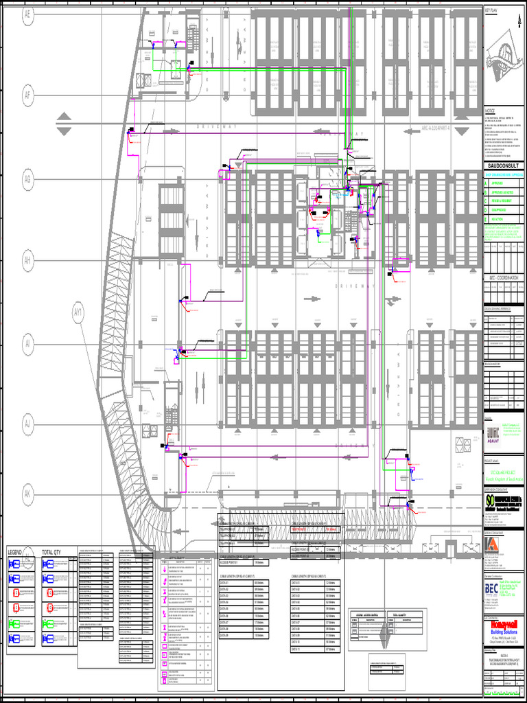 Telecom - 3 DWG | PDF | Electrical Wiring