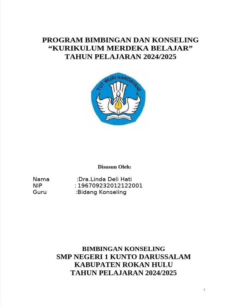 PDF Program BK SMP Merdeka Belajar Compress | PDF | Karier & Perkembangan
