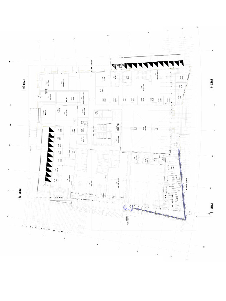 Ground Floor Block Work Overall Plan - CW 12 & 28 | PDF