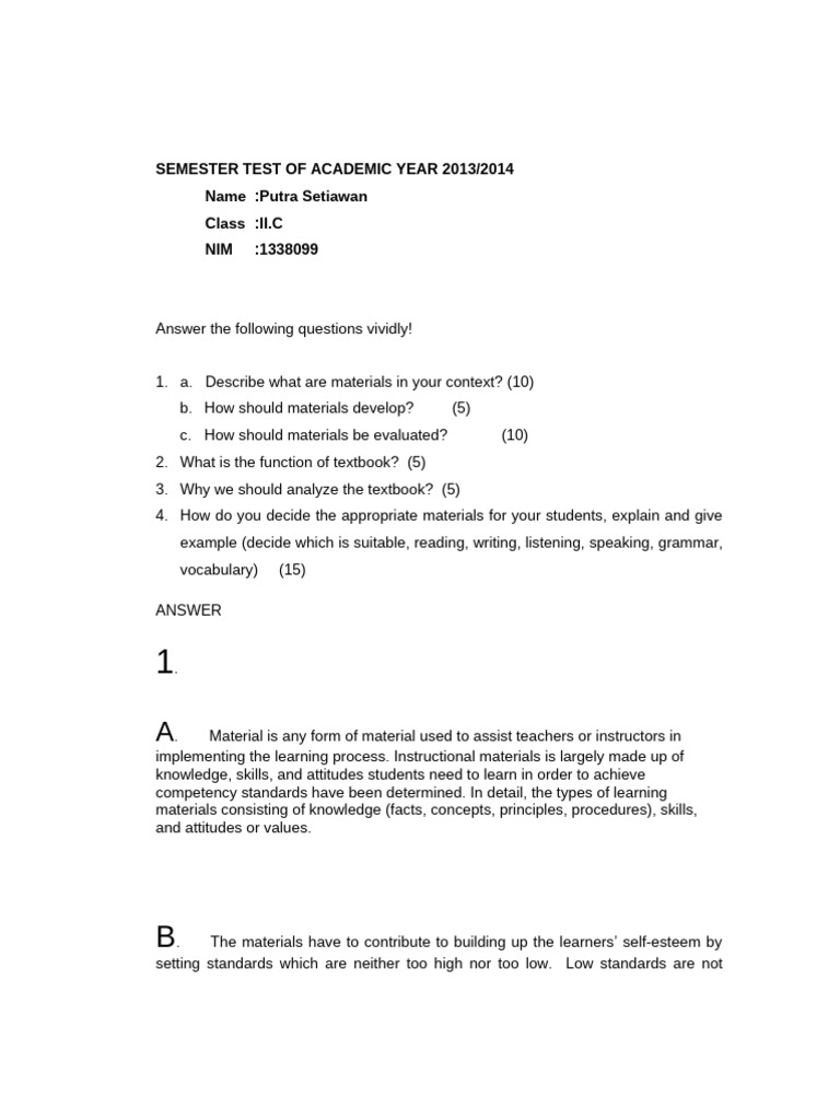putra_setiawan | PDF | Learning | Learning Styles