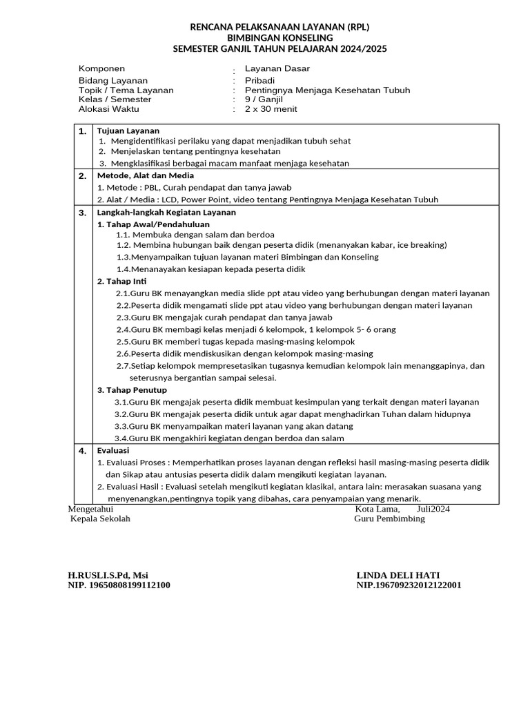 RPL Kelas 9 Ganjil | PDF