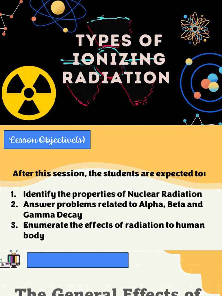 Q2 - M5 - D2 - Ionizing Radiation and Effects of Radiation To Human ...
