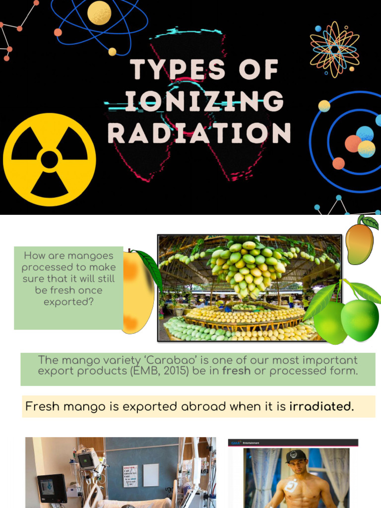 Q2 M5 D1 Types-of-Ionizing-radiation | PDF | Radiation | Radioactive Decay