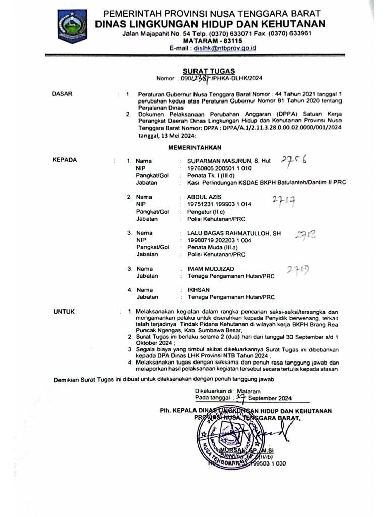 ST. PRC Tim SBW | PDF