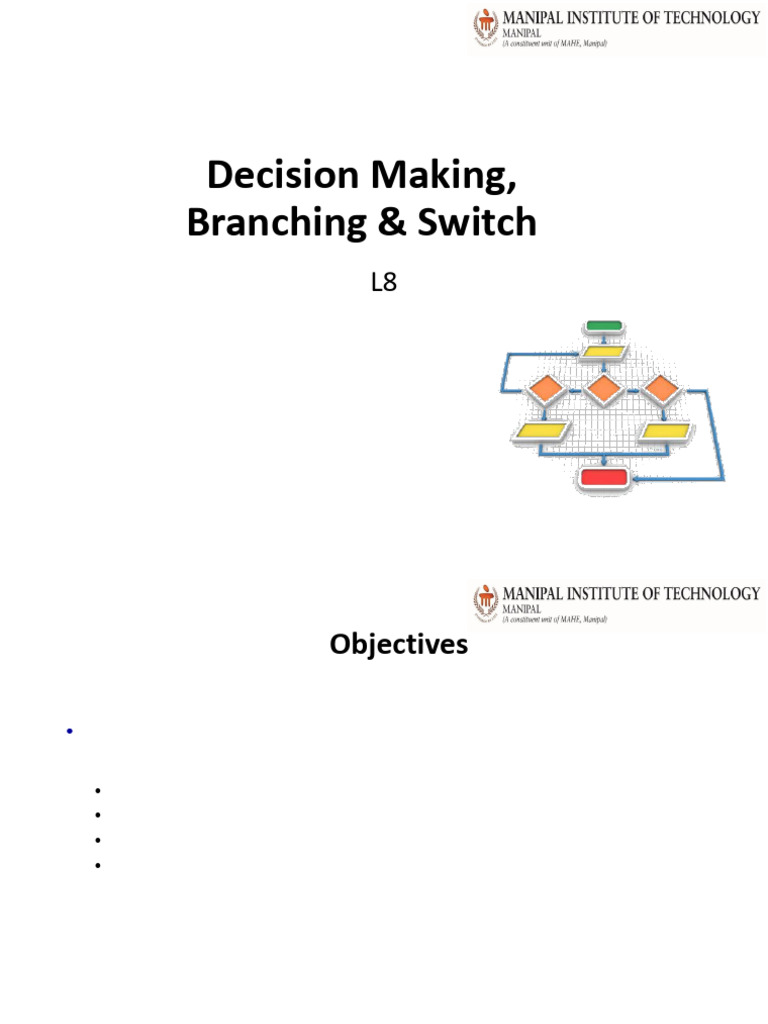 S6 - 1-Decision Making, Branching | PDF | Computer Science | Computing