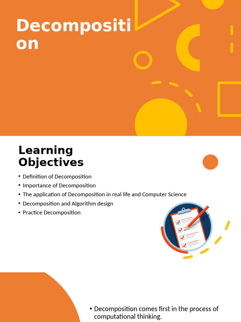 Decomposition | PDF | Algorithms | Thought