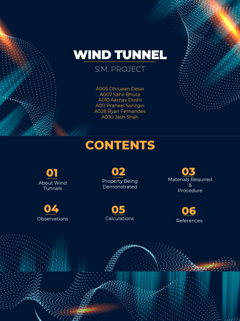 SM Project-A005, A007, A010, A011, A028, A030 | PDF | Wind Tunnel ...