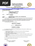 Second Periodical Test Schedule S. Y. 2024 2025 | PDF