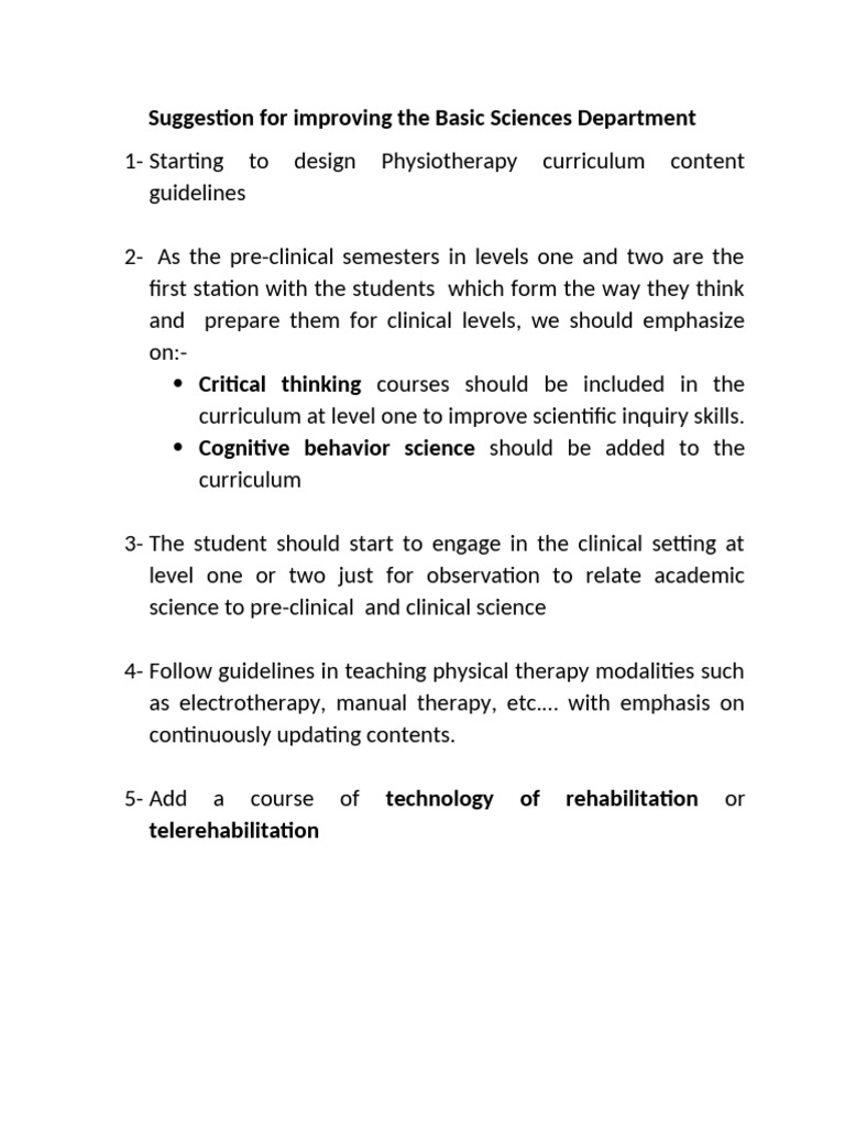 Basic Sciences Department | PDF