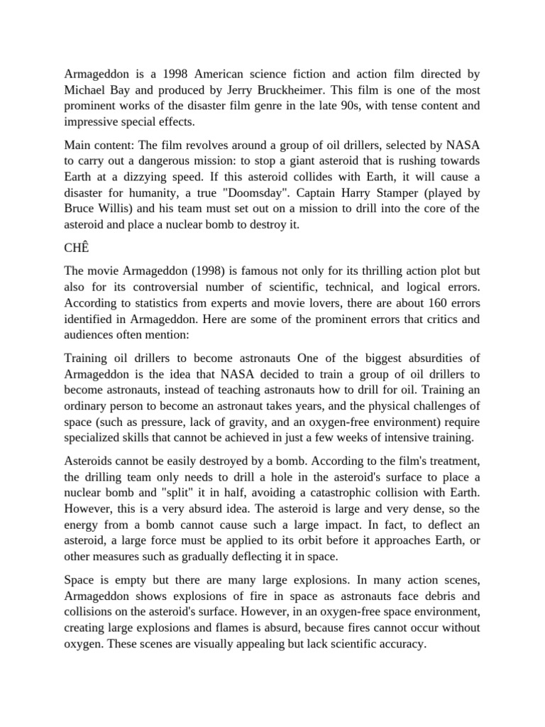 Armageddon | PDF | Outer Space | Astronomy