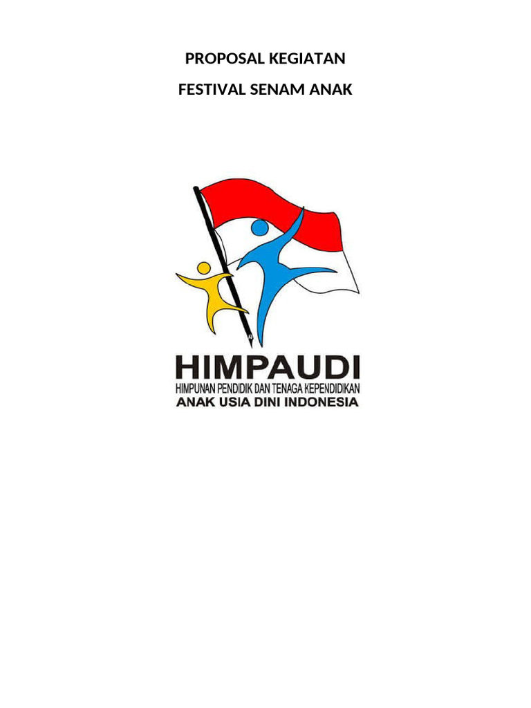 PROPOSAL Festival Senam | PDF