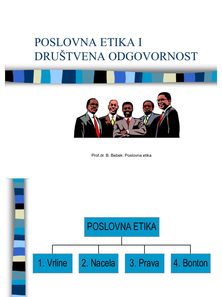 Poslovna Etika | PDF