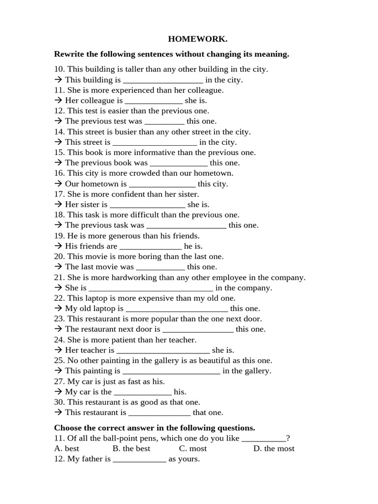 HOMEWORK | PDF
