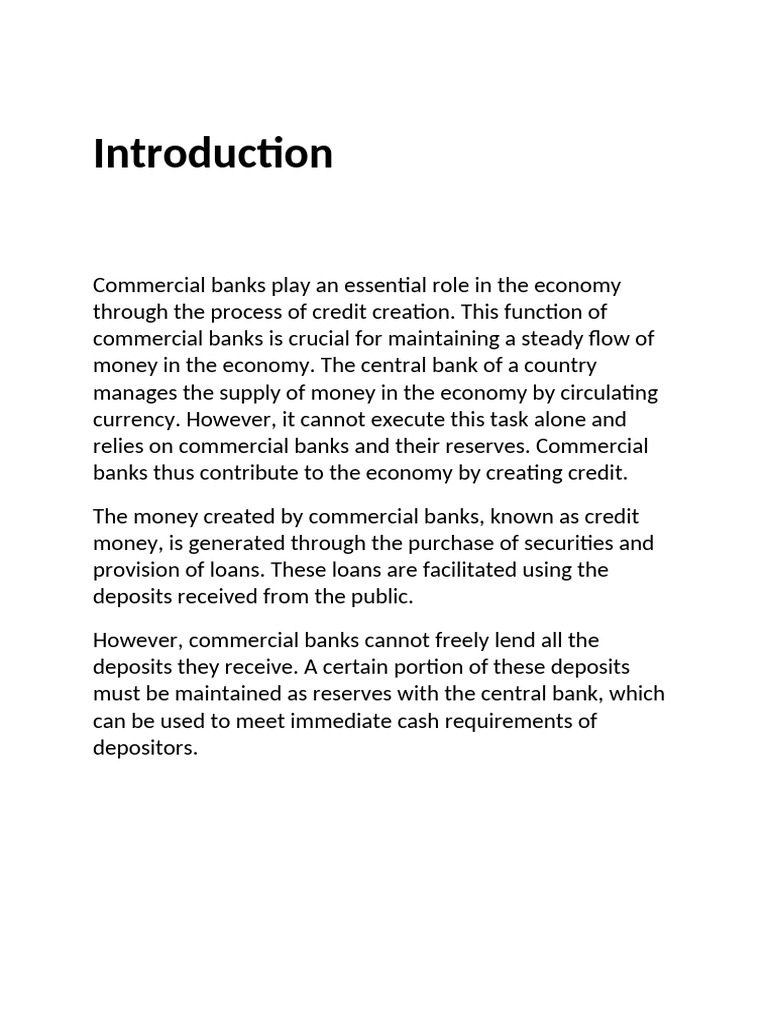 Eco Project Pdf Banks Deposit Account
