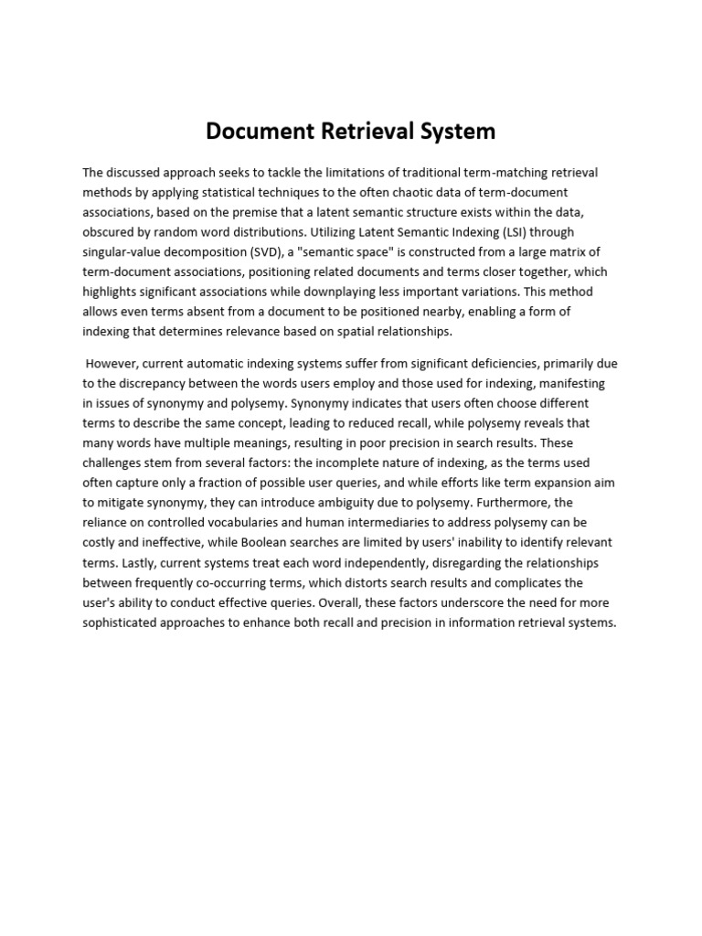 Ir Final | PDF | Information Science | Applied Mathematics