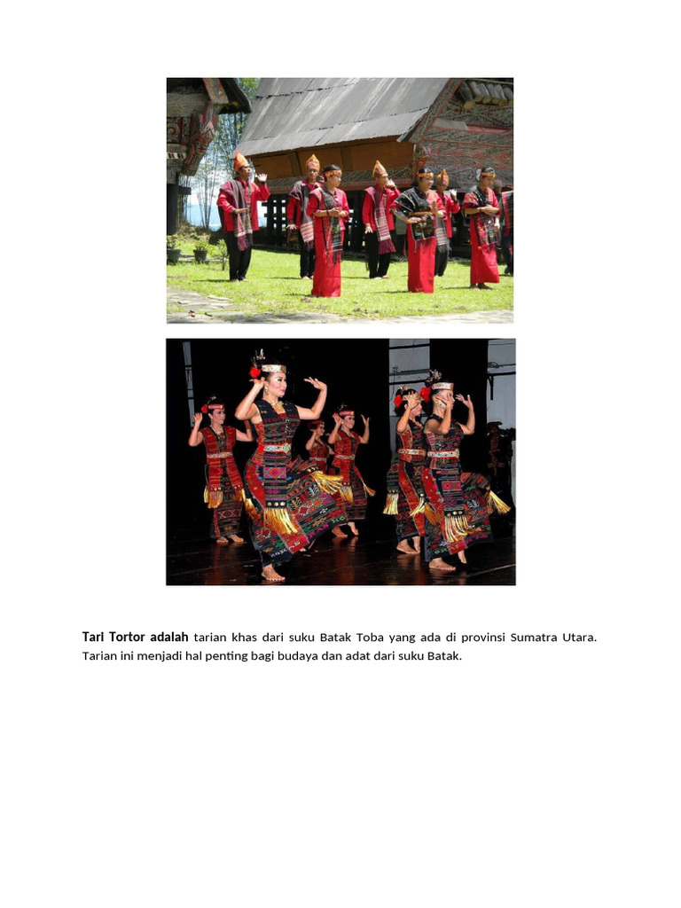 Tari Tortor Adalah Tarian Khas Dari Suku Batak Toba Yang Ada Di ...