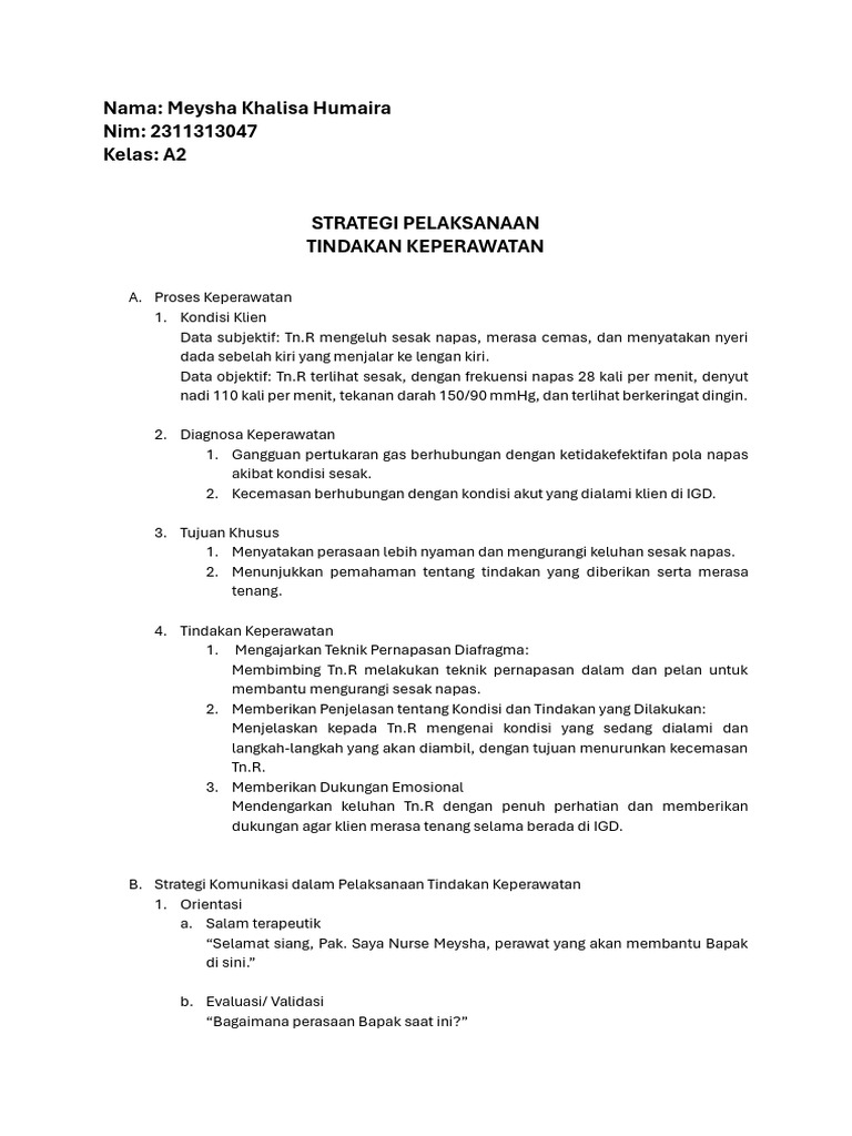 Meysha Khalisa Humaira - SP | PDF