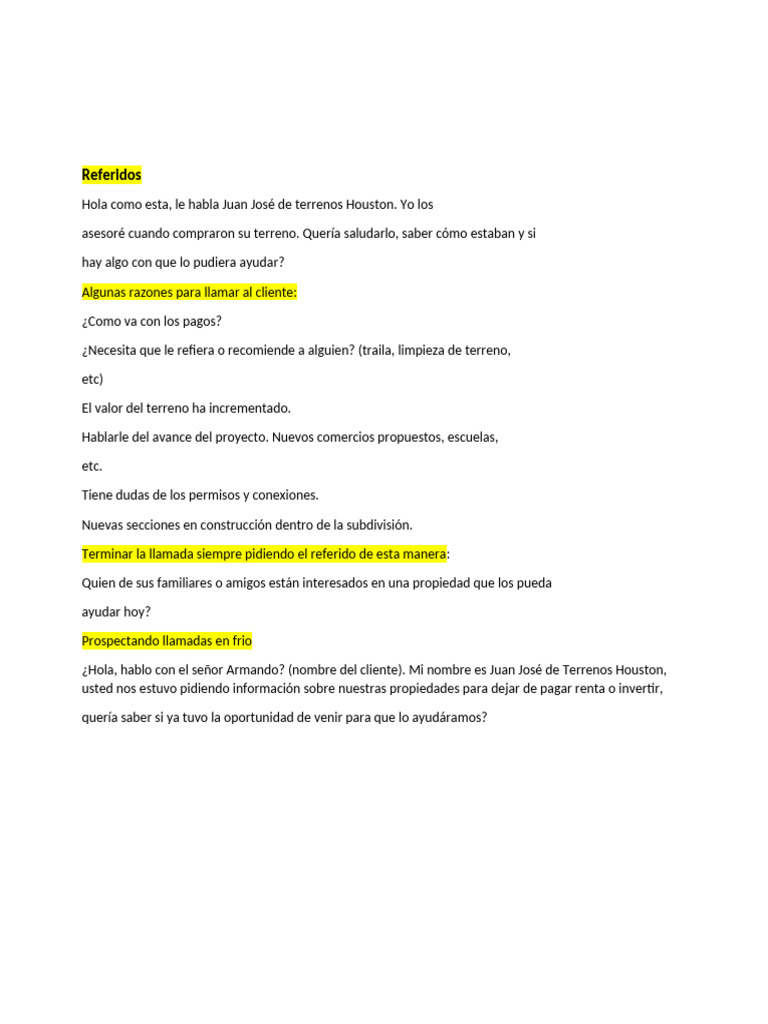 Referidos | PDF