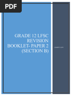 Dna-The Code of Life Revision Booklet - Leaner | PDF